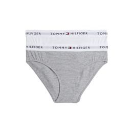 Tommy Hilfiger Underwear Bikinislip »2 PK BIKINI mit elastischem Bund im 2er-Pack« Packung, 2er-Pack, 2 Stk. unifarben, casual, körpernah,...