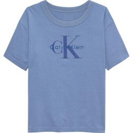 Calvin Klein Jeans T-Shirt Satin Blue 10 (140) 10 (140) T-Shirt von Calvin Klein Kids für Jungen