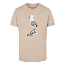 MisterTee T-Shirt &raquo;Herren Seagull Sneakers Tee&laquo; 1 Stk. sand XL XL Vielseitige T-Shirts f&uuml;r jeden Anlass
