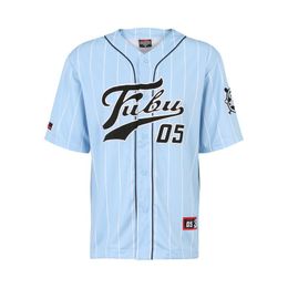 Fubu Damen T-Shirt &raquo; Herren FM232-003-3 Fubu Varsity Pinstripe Baseball Jersey&laquo; 1 Stk. XL