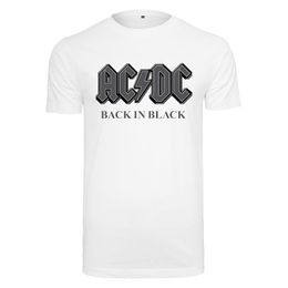 Merchcode T-Shirt &raquo;Herren ACDC Back In Black Tee&laquo; 1 Stk. tlg. white XS XS Vielseitige T-Shirts f&uuml;r jeden Anlass