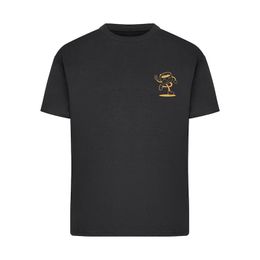 Merchcode T-Shirt &raquo;Ladies Espresso Tee&laquo; 1 Stk. tlg. black XXL XXL Oversize-Schnitt mit verl&auml;ngerter L&auml;nge f&uuml;r lockeren Sitz
