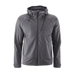 Gonso Fahrradjacke »Trail Jacket M« robuste Herren Radjacke, windabweisende Funktionsjacke, Slim Fit grau XL XL Körpernahe Passform