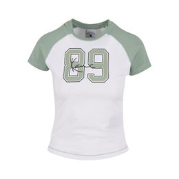 Karl Kani Damen T-Shirt &raquo; Signature Print Tiny Raglan T-Shirt&laquo; 1 Stk. L
