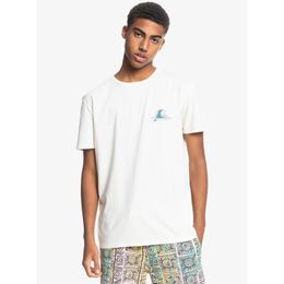 Quiksilver T-Shirt &raquo;Shake & Shiver&laquo; wei&szlig; XL XL Stoff: leichter Baumwollstoff