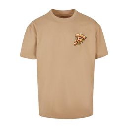 Merchcode T-Shirt &raquo;Herren Pizza Comic Heavy Oversized Tee&laquo; 1 Stk. unionbeige L L Vielseitige T-Shirts f&uuml;r jeden Anlass
