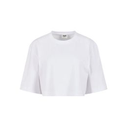 Urban Classics T-Shirt &raquo;Damen Ladies Heavy Organic Oversized Cropped Tee&laquo; 1 Stk. white L L Modische gek&uuml;rzte T-Shirts f&uuml;r trendige Looks