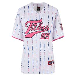 Fubu T-Shirt &raquo;Damen FW222-021-1 Varsity Stripe Baseball Jersey&laquo; 1 Stk. white/pink L L Vielseitige T-Shirts f&uuml;r jeden Anlass