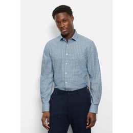 OLYMP Businesshemd &raquo;Level Five 24/Seven, body fit, Businesshemd, Modern Kent&laquo; Bleu 40 - Normaler Arm Normaler Arm 40 Jersey-Hemd