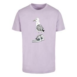 MisterTee T-Shirt &raquo;Herren Seagull Sneakers Tee&laquo; 1 Stk. lilac XL XL Vielseitige T-Shirts f&uuml;r jeden Anlass
