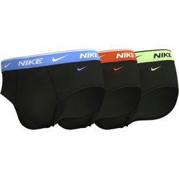 NIKE UNDERWEAR Hipster &raquo;BRIEF 3PK&laquo; Packung, 3er, 3 Stk. mit Logo-Elastikbund BLK-UNI BL/SATY ONGE/ARELY VLT WB XL (52) - 3 Stk. 3 Stk. XL (52) NIKE...