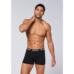 Lotto Herren Lotto Boxershorts Spar-Set, 3er-Pack, - in vorteilhaftem Sparpack schwarz XXL (60/62)