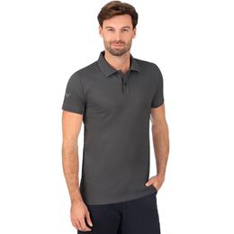 TRIGEMA Poloshirt &raquo;Slim Fit Poloshirt aus DELUXE-Piqu&eacute;&laquo; 1 Stk. anthrazit L L DELUXE-Piqu&eacute;-Qualit&auml;t