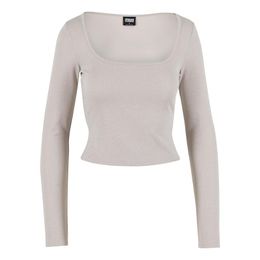 Urban Classics Damen Urban Classics T-Shirt &raquo; Ladies Glitter Square Neck Longsleeve&laquo; 1 Stk. M