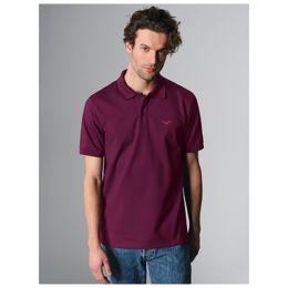 TRIGEMA Poloshirt »Polo-Shirt 100% Biobaumwolle« 1 Stk. sangria S S Klassische Schnittform