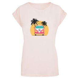 Merchcode T-Shirt &raquo;Damen Ladies Summer - Van T-Shirt&laquo; 1 Stk. pink S S Vielseitige T-Shirts f&uuml;r jeden Anlass