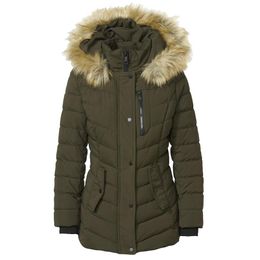 KOROSHI Winterparka Damen Gr&ouml;&szlig;e XXL beige / khaki