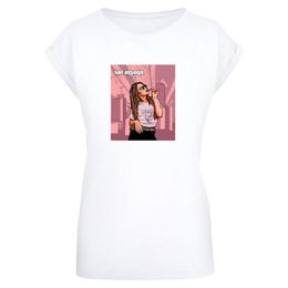 Merchcode T-Shirt &raquo;Damen Ladies Grand - San Antonio Extended Shoulder Tee&laquo; 1 Stk. white S S Vielseitige T-Shirts f&uuml;r jeden Anlass