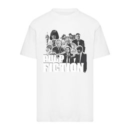 Merchcode T-Shirt &raquo;Pulp Fiction - Cast Graphic Heavy Oversize Tee&laquo; 1 Stk. tlg. white XXL XXL Oversize-schnitt mit verl&auml;ngerter L&auml;nge, lockere...