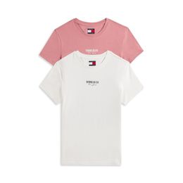 Tommy Jeans Damen Kurzarmshirt &raquo;TJW 2PACK ESSENTIAL LOGO 2 TEE&laquo; Packung, 2 Stk. S (36)