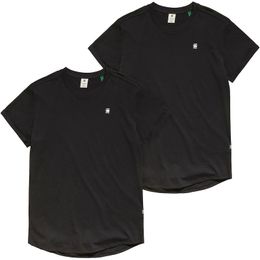 G-Star Raw G-Star Herren G-STAR T-Shirt &raquo;Lash 2er Pack&laquo; Packung, 2 Stk. aus Baumwolle schwarz XXL