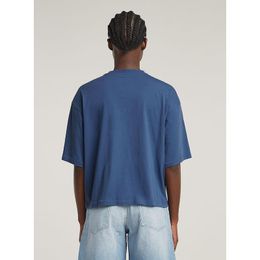 G-Star Raw G-STAR T-Shirt »Horizontal Seam Loose Top« mid blue M M Gerippter Ausschnitt