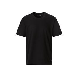 TRIGEMA T-Shirt &raquo;Heavy T-Shirt aus 100% recycelter Baumwolle&laquo; 1 Stk. schwarz L L Klassischer Schnitt