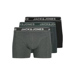 Jack & Jones PlusSize JACK & JONES PLUSSIZE Trunk »JACBLACK FRIDAY TRUNKS 3 PACK PLS« Packung, 3 Stk. Dark Grey Melange Pack:Forest river - Black 4XL - 3 Stk. 3 Stk. 4XL...