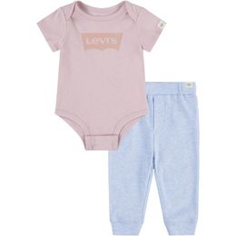 Levi's&reg; kids LEVI'S KIDS Body & Hose &raquo;LVN BATWING BODYSUIT SET&laquo; Set, 2 Stk. UNISEX peach skin 1 (56) 1 (56) 2-tlg. Set von Levi's Kids