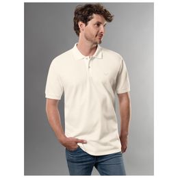 TRIGEMA Poloshirt »Polo-Shirt 100% Biobaumwolle« 1 Stk. natur S S Klassische Schnittform