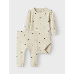 name it Body &raquo;NBFNUTTI LS BODY SET&laquo; Set, 2 Stk. Peyote Melange 74 - N-Gr N-Gr 74 Body von name it f&uuml;r M&auml;dchen