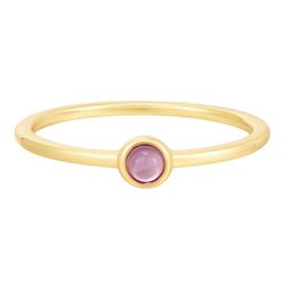 Glanzstücke München GLANZSTÜCKE MÜNCHEN Fingerring »GSM4000« mit Amethyst gelbgold 60 Edelstein-Ring für Damen