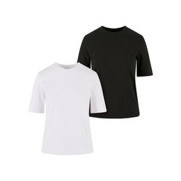 Urban Classics T-Shirt »Damen Ladies Classy Tee 2-Pack« 1 Stk. white black L L Vielseitige T-Shirts für jeden Anlass