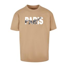 Merchcode T-Shirt &raquo;Herren Paris Eiffel Tower Heavy Oversize Tee&laquo; 1 Stk. unionbeige L L Vielseitige T-Shirts f&uuml;r jeden Anlass