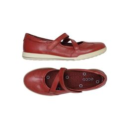 Ecco Ballerina Damen Gr&ouml;&szlig;e 42 Second Hand rot