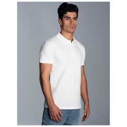 TRIGEMA Poloshirt »Slim Fit Poloshirt aus DELUXE-Piqué« 1 Stk. weiss XL XL DELUXE-Piqué-Qualität