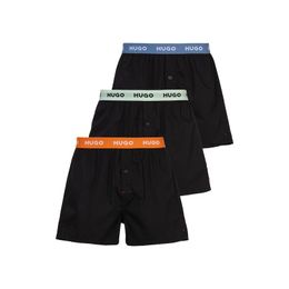 HUGO UNDERWEAR Boxer &raquo;WOVEN BOXER TRIPLET&laquo; Packung, 3, 3 Stk. mit elastischem Bund Open Miscellaneous 961 M - 3 Stk. 3 Stk. M Boxer Set von HUGO...