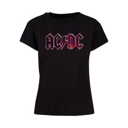 Merchcode T-Shirt »Damen Ladies ACDC - Distressed Logo Box Tee« 1 Stk. tlg. black M M Vielseitige T-Shirts für jeden Anlass