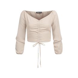 CLOUD 5IVE Klassische Bluse &raquo;&laquo; beige XL XL Vielseitige Kombinationsm&ouml;glichkeiten