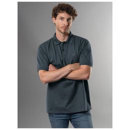 TRIGEMA Poloshirt »Polo-Shirt 100% Biobaumwolle« 1 Stk. anthrazit L L Klassische Schnittform
