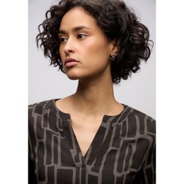 Street One Langarmbluse darkest brown 44 44 Tunika f&uuml;r Damen von Street One