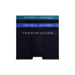 Tommy Hilfiger Underwear Trunk &raquo;3P TRUNK WB&laquo; Packung, 3er, 3 Stk. mit Logobund D Sky/Fmy Ocn/Nob Blu XXL (56) - 3 Stk. 3 Stk. XXL (56) 3er-Pack...