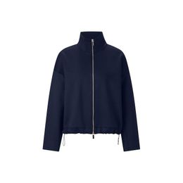 RICHROYAL Sweatjacke midnight blue M M Jacke mit Stehkragen von RichRoyal