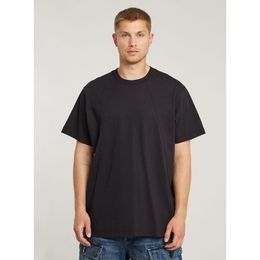 G-Star Raw G-STAR T-Shirt &raquo;Seam Detail Loose T-Shirt&laquo; dk black S S Gerippter Ausschnitt