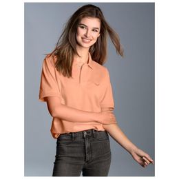 TRIGEMA Poloshirt &raquo;Poloshirt DELUXE Piqu&eacute;&laquo; 1 Stk. apricot L L DELUXE-Piqu&eacute;-Qualit&auml;t