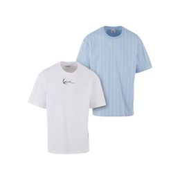 Karl Kani T-Shirt &raquo;Small Signature Essential Tee 2 Pack&laquo; 1 Stk. white/blue XXL XXL Vielseitige T-Shirts fuer jeden Anlass