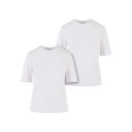 Urban Classics T-Shirt »Damen Ladies Classy Tee 2-Pack« 1 Stk. white/white XL XL Vielseitige T-Shirts für jeden Anlass