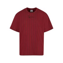 Karl Kani T-Shirt &raquo;KK Small Signature Essential Pinstripe Tee&laquo; 1 Stk. red M M KOMFORT OHNE GRENZEN: Genie&szlig;en Sie den ganzen Tag &uuml;ber h&ouml;chsten...