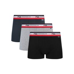 Fila Herren Boxershorts &raquo;MAN BOXER SHORTS&laquo; 3er Pack, elastischer Logo-Webbund, ohne Eingriff bunt XXL