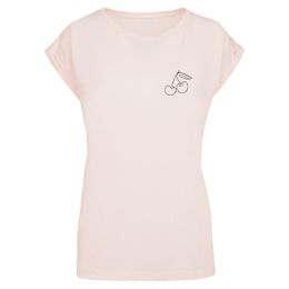 Merchcode T-Shirt &raquo;Damen Ladies Cherry T-Shirt&laquo; 1 Stk. pink XL XL Vielseitige T-Shirts f&uuml;r jeden Anlass